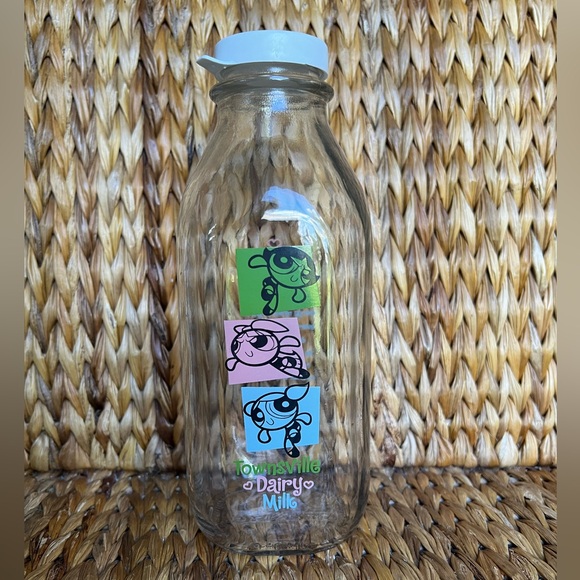 Other | Vintage Powerpuff Girls Milk Bottle | Poshmark